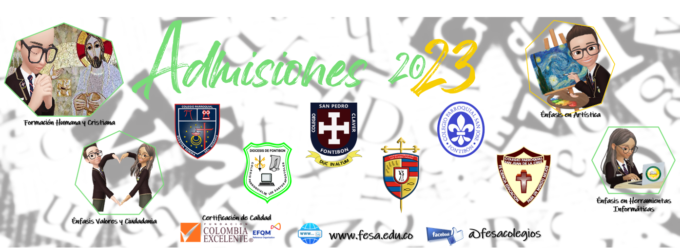 Admisiones FESA 2023 – Fundación Educativa Santiago Apostol