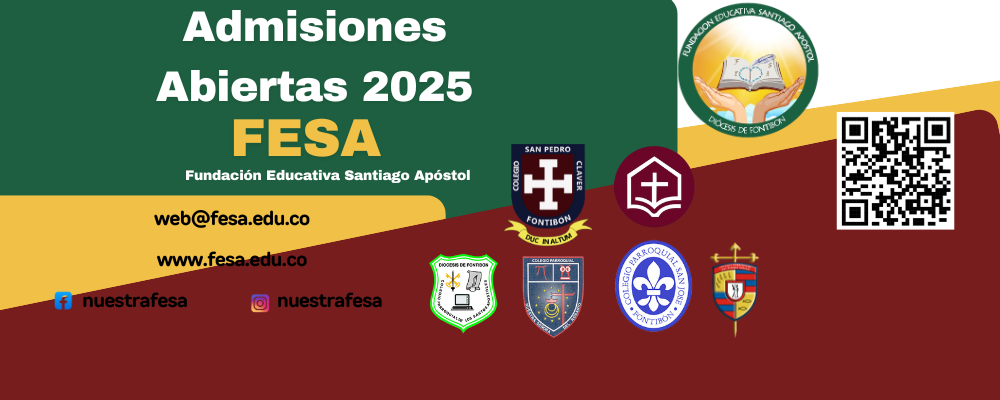 banner fesa – Fundación Educativa Santiago Apostol